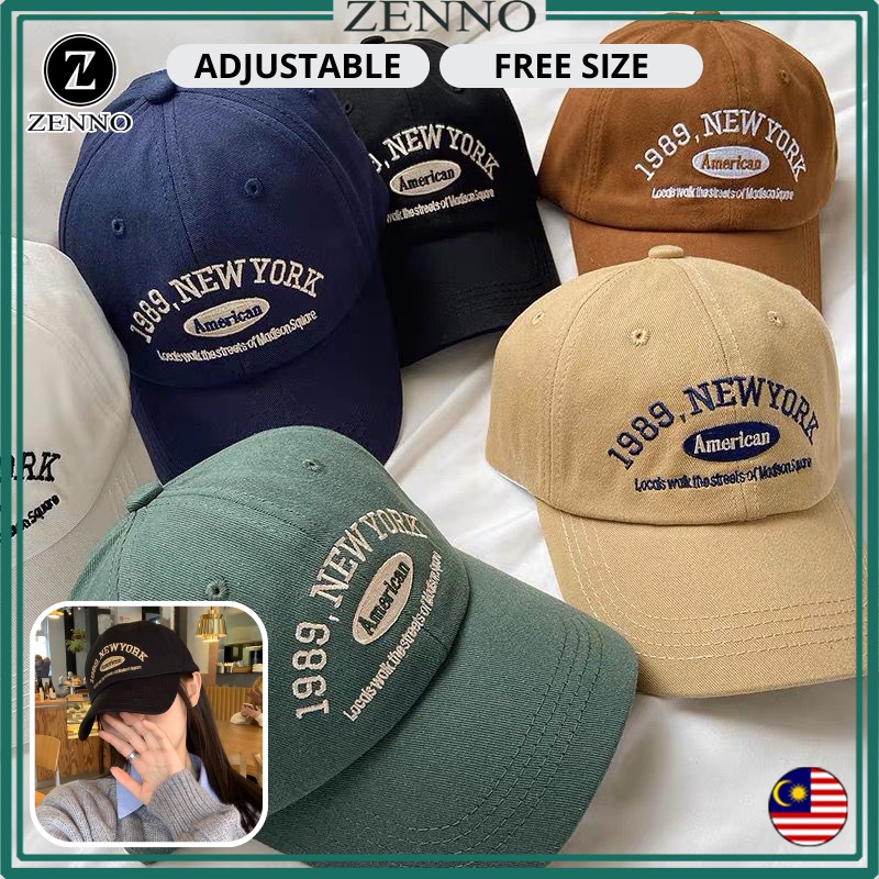 1989 NEW YORK Baseball Cap Adjustable Men Women Letter Embroidery ...