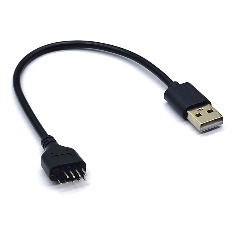 NEW USB Connector USB Extension Cable USB2.0 to 9Pin Conector 9 Pin ...