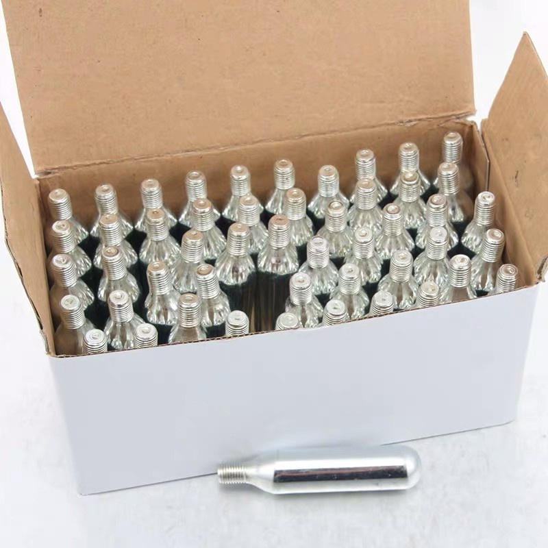 ORIGINAL CO2 Threaded Cartridge / CO2 Gas Cylinder / Bike Inflator ...