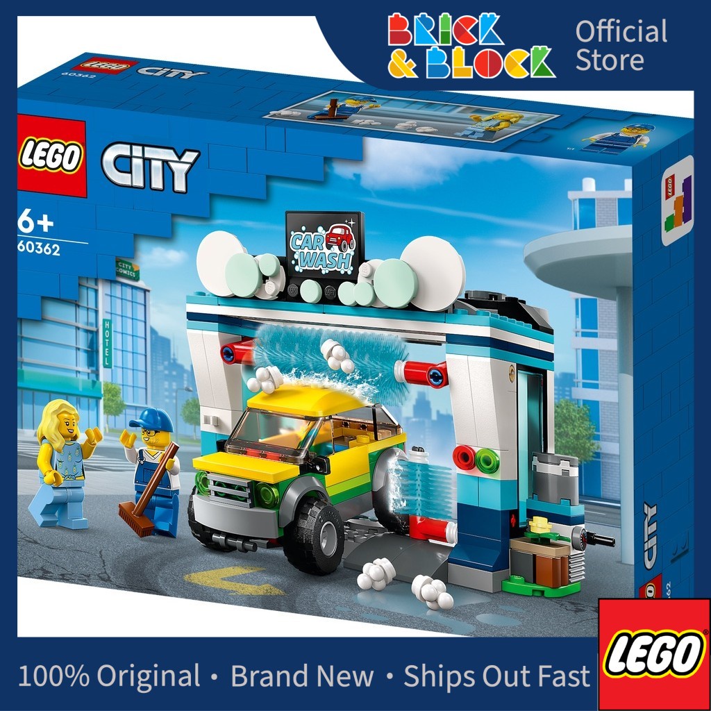 Lego 60362 Car Wash Lego City Shopee Malaysia