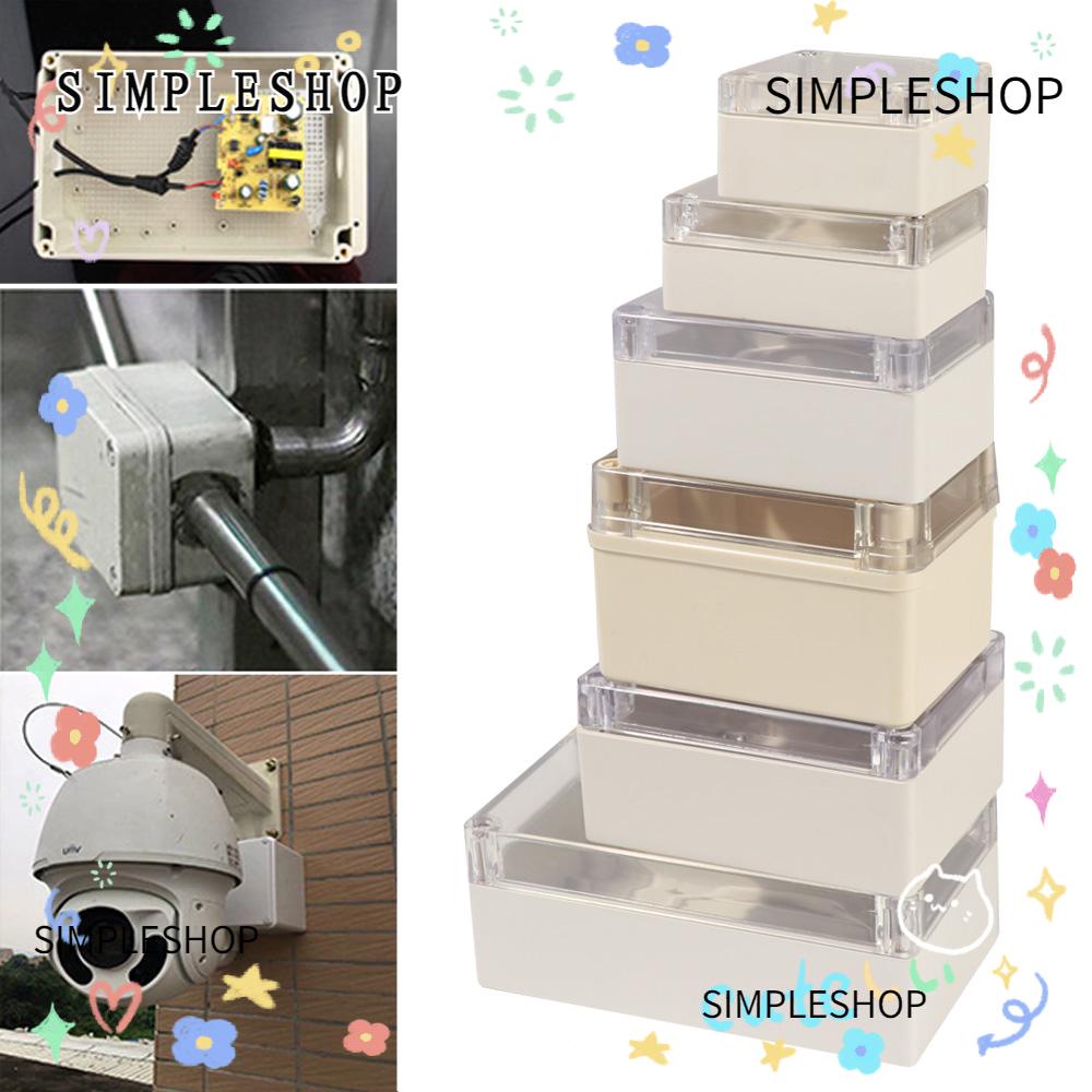 SIMPLE 11 Sizes Plastic Junction Box Waterproof Outdoor Accessories ...