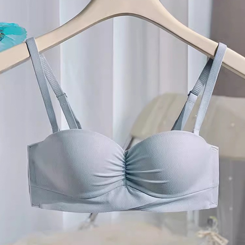Half Cup Underwear Girl Small Breasts Gathering Beautiful Back Sexy ...