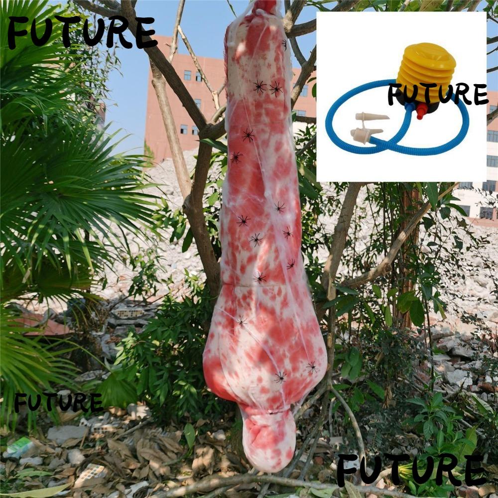 HL-FUTU Halloween Corpse Props Set, Outdoor Yard Fake Creepy Shroud ...