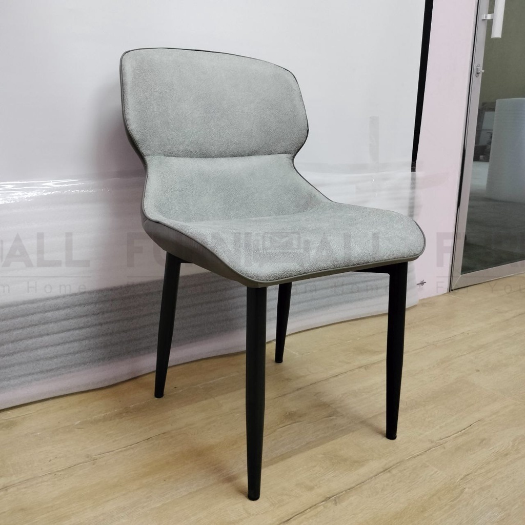 Furnimall 318 Modern Dining Chair Comfortable Seat PU Chair Kerusi ...