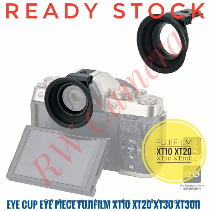 Eyecup Fujifilm XT10 XT20 XT30 XT30ii Mark II 2 Fuji Eye Cup Piece ...