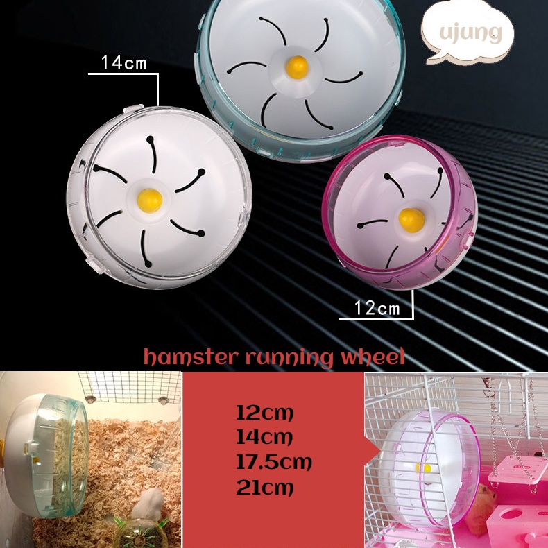 Hamster Exercise Wheels Quiet Gerbils Mice Running Wheels Silent ...