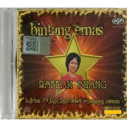 Rafeah Buang Bintang Emas 2CD Koleksi 20 Lagu-lagu Abadi Sepanjang ...