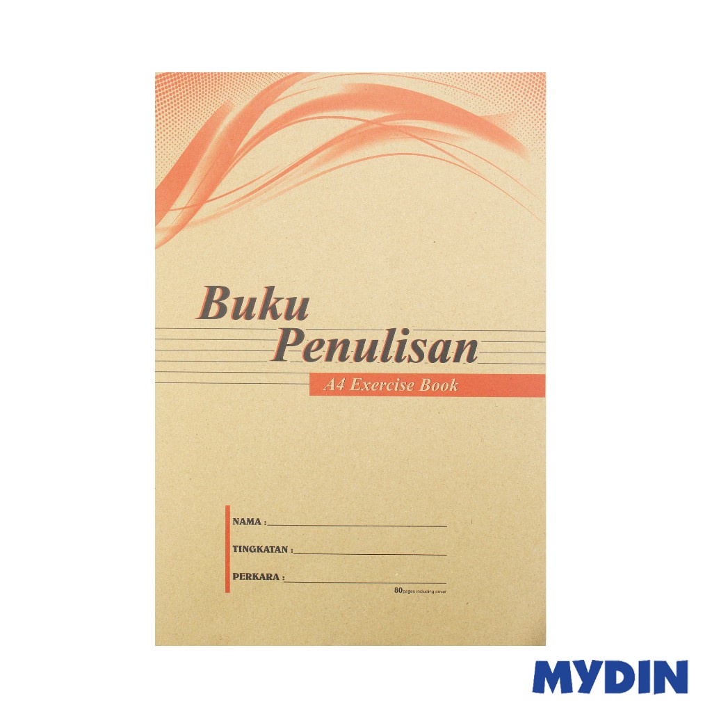 Up Classic Kraft Buku Penulisan A4 60gsm 80 CS0094 | Shopee Malaysia