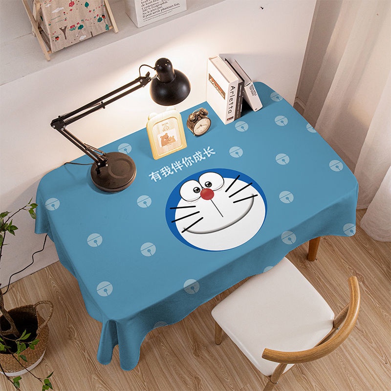 Japanese Style Anime Tablecloth Doraemon Pattern Coffee Table Art ...