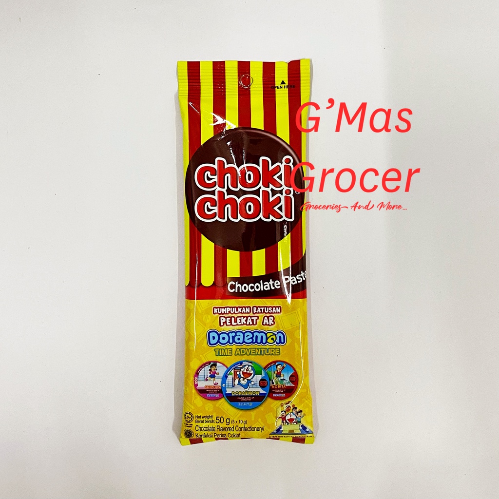 Choki Choki Chocolate Paste 5X10G | Shopee Malaysia