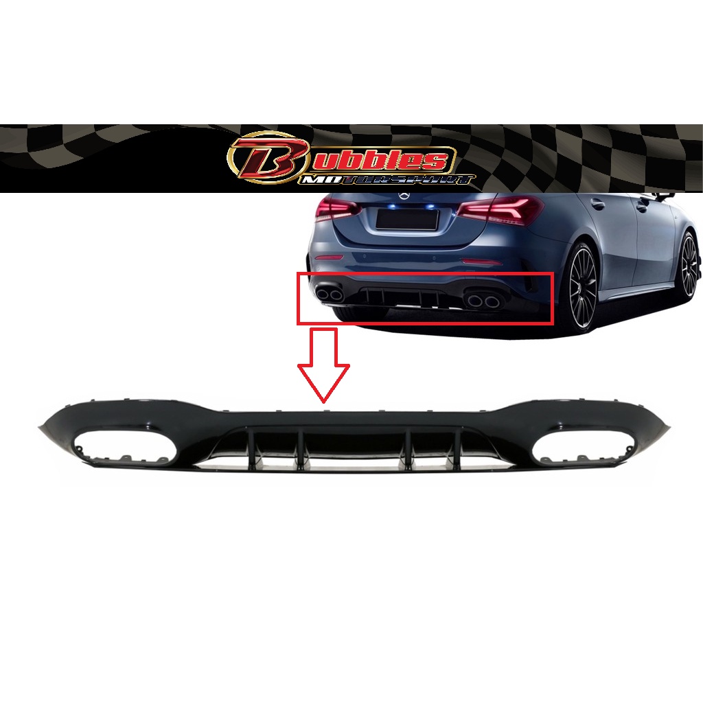 Mercedes-Benz A Class W177/V177 A45s Style Diffuser (Sedan) | Shopee ...