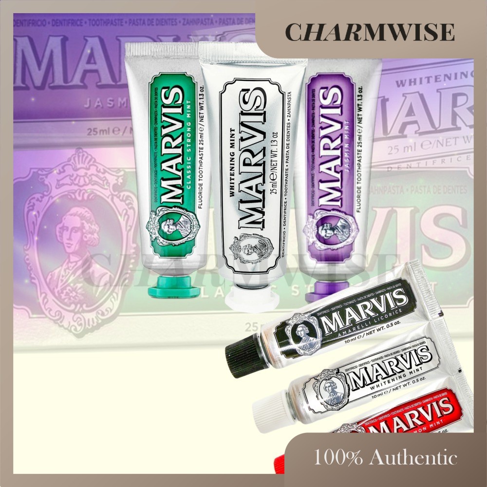 Marvis Toothpaste 25ml / 10ml Travel Size Made in Italy | Shopee Malaysia