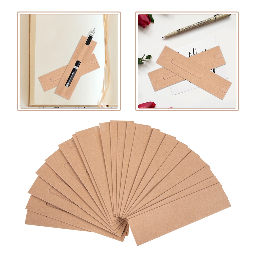 Stylus Pen Holder Gift Paper Bags Marker Storage Case Single 20 Pcs ...