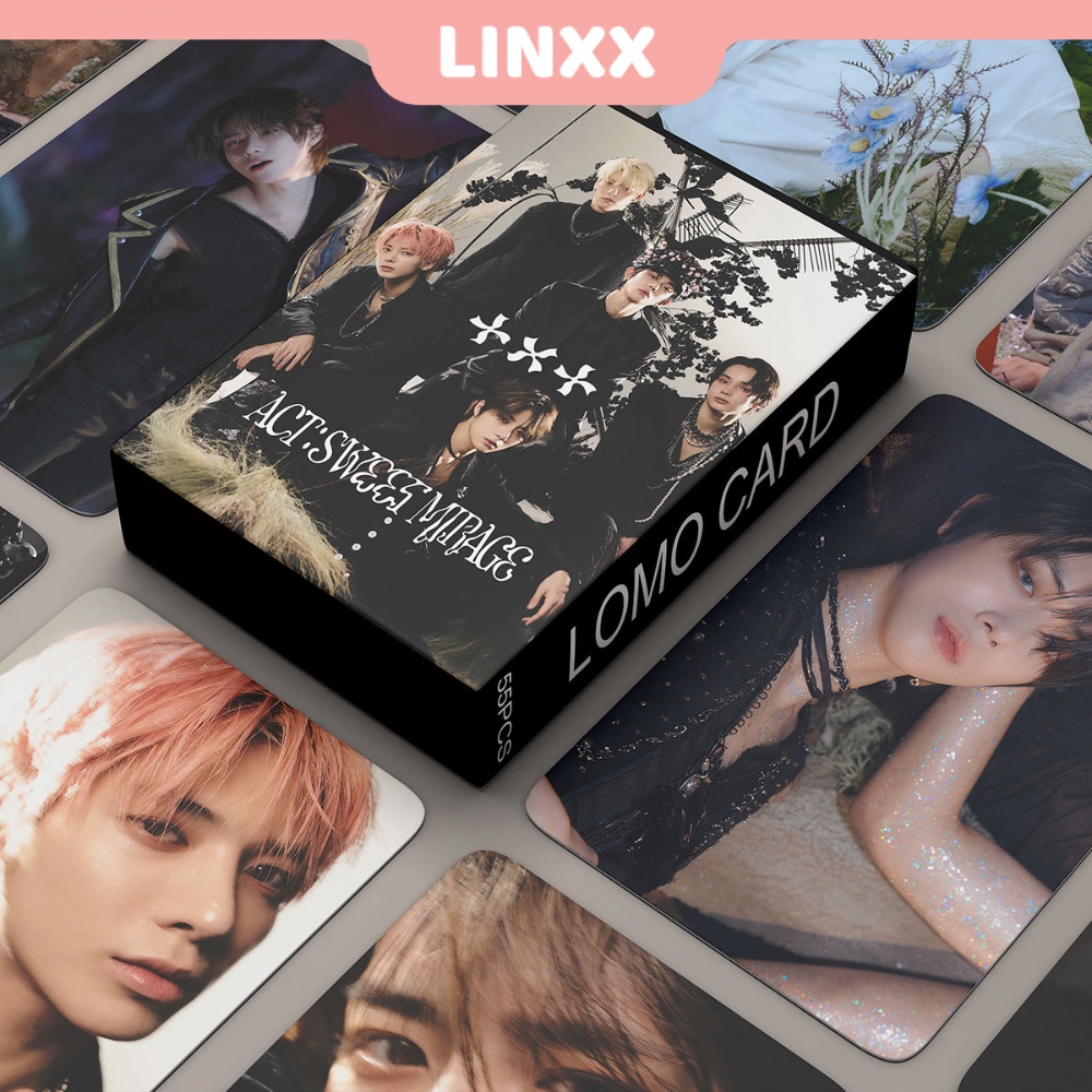 LINXX 55 Pcs TXT ACT:SWEET MIRAGE Album Lomo Card Kpop Photocards ...