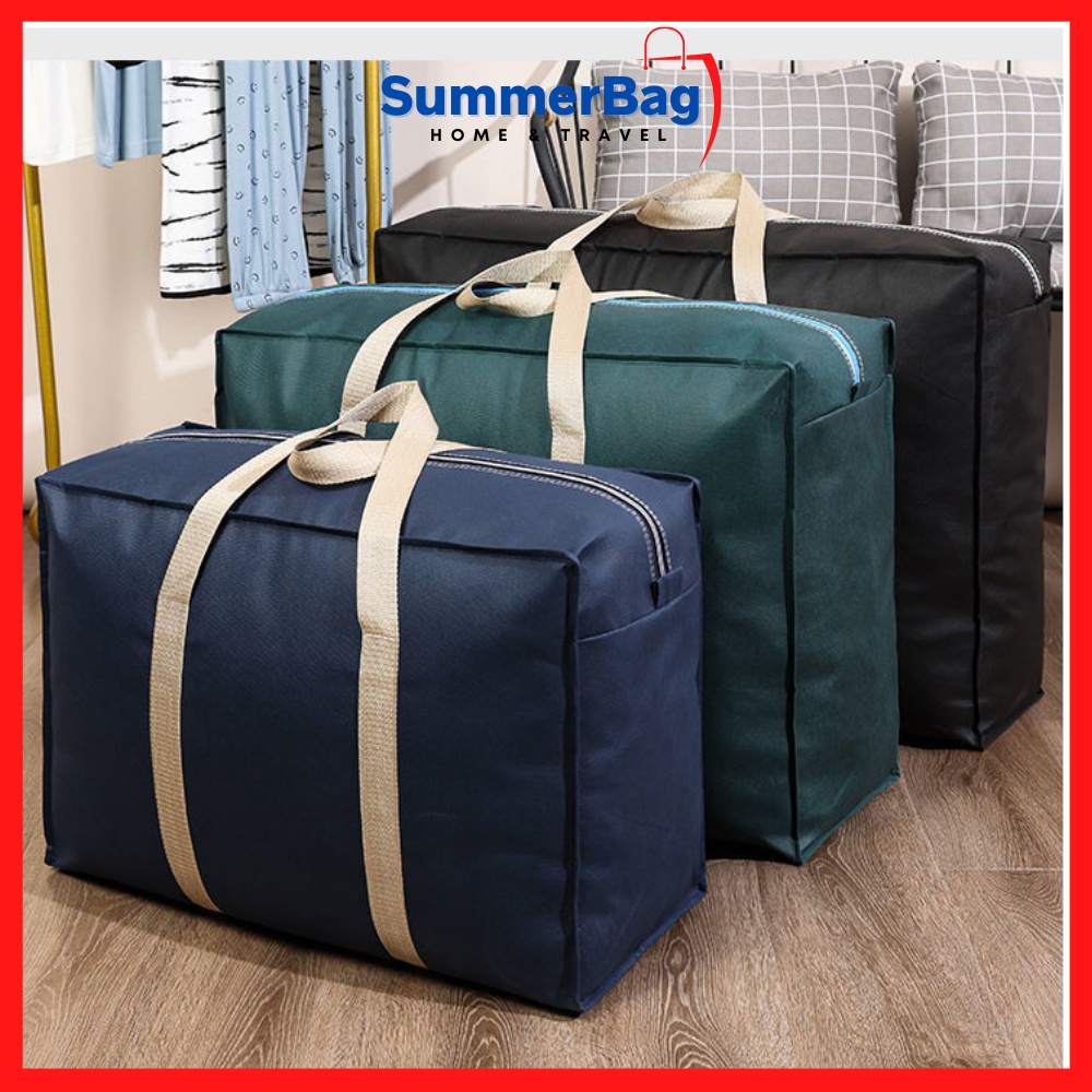 Beg Besar Bag Storage Beg TOTO Guni IKEA Bag Biru Big Bag Storage Tahan ...