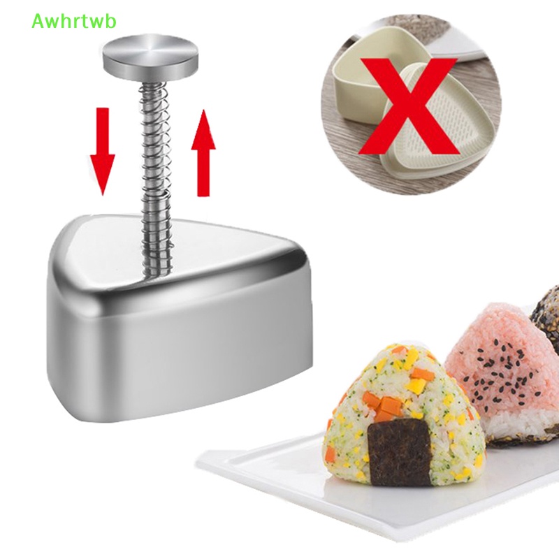 Awhrtwb Triangle Onigiri Maker Mold Onigiri Mold 304 Stainless Steel ...
