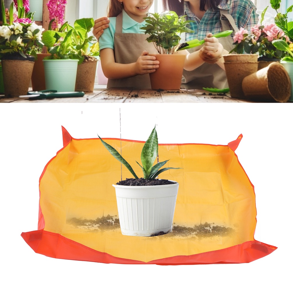 [EPAY] 100cmx100cm Plant Change Pad Transplanting Pot Mat Planting ...