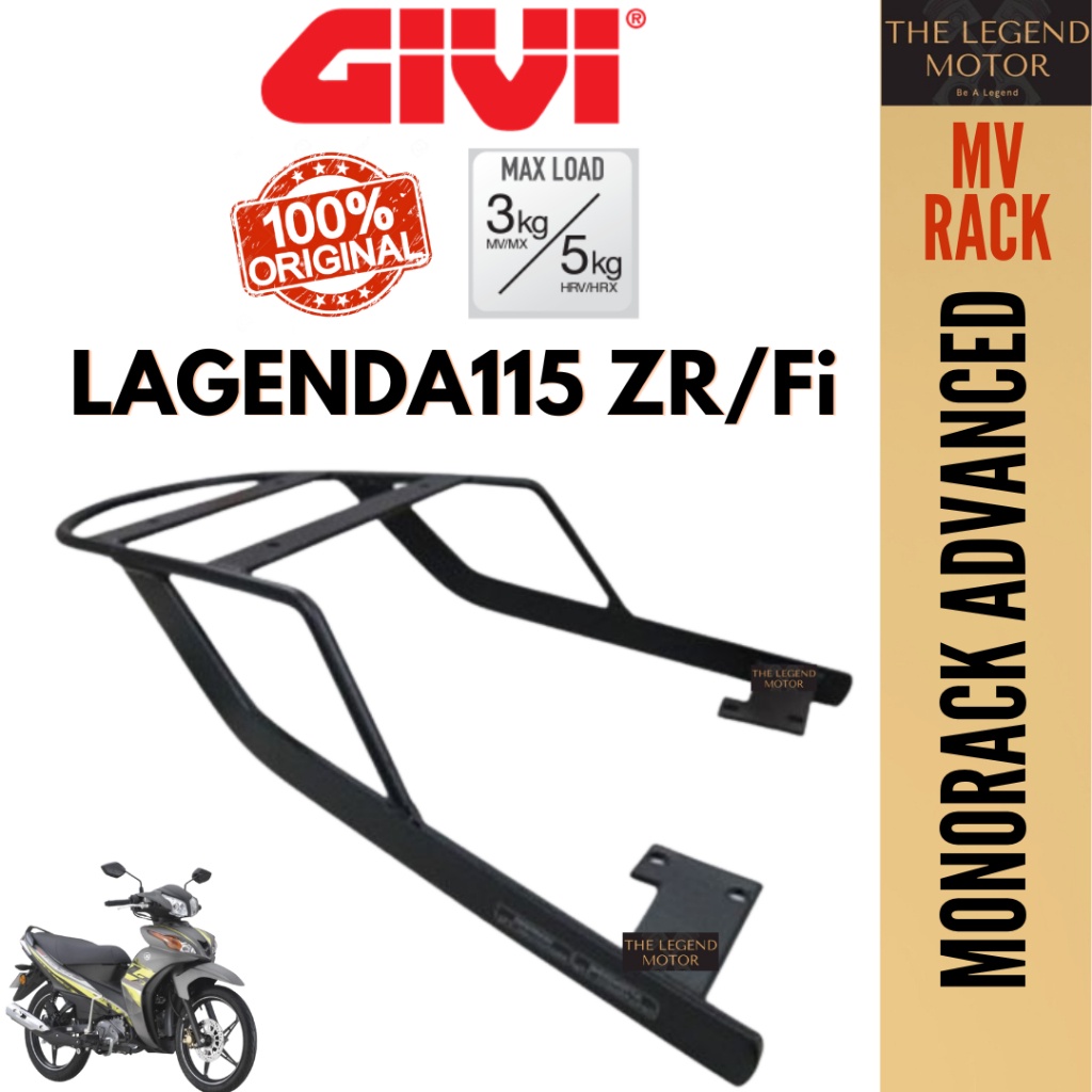 LAGENDA115 ZR Fi LAGENDA 115 Z GIVI MV MONORACK ADVANCE MONORACK ...