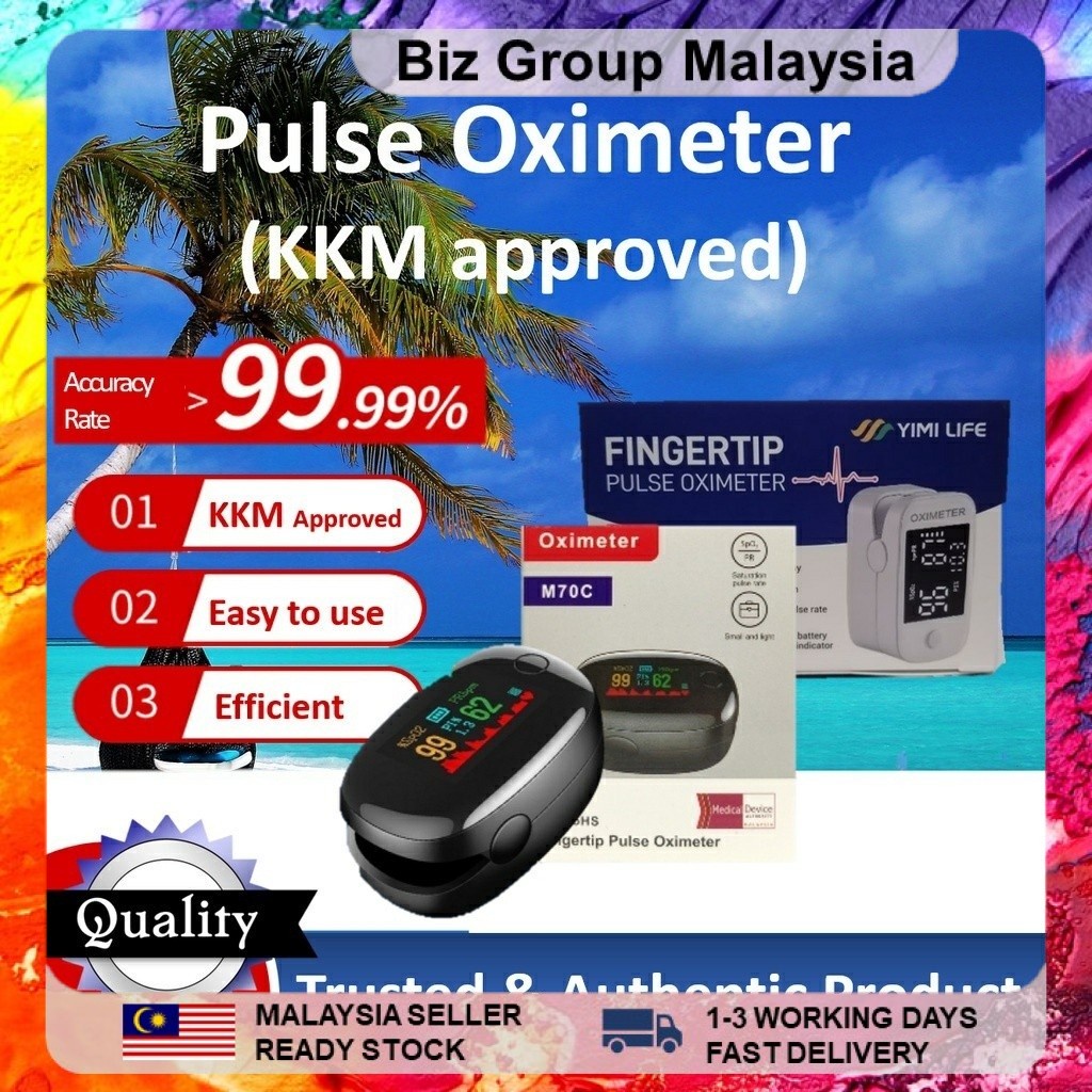 [READY STOCK] Pulse Oximeter Accurate & Fast SPO2 Reading Oxygen Meter ...