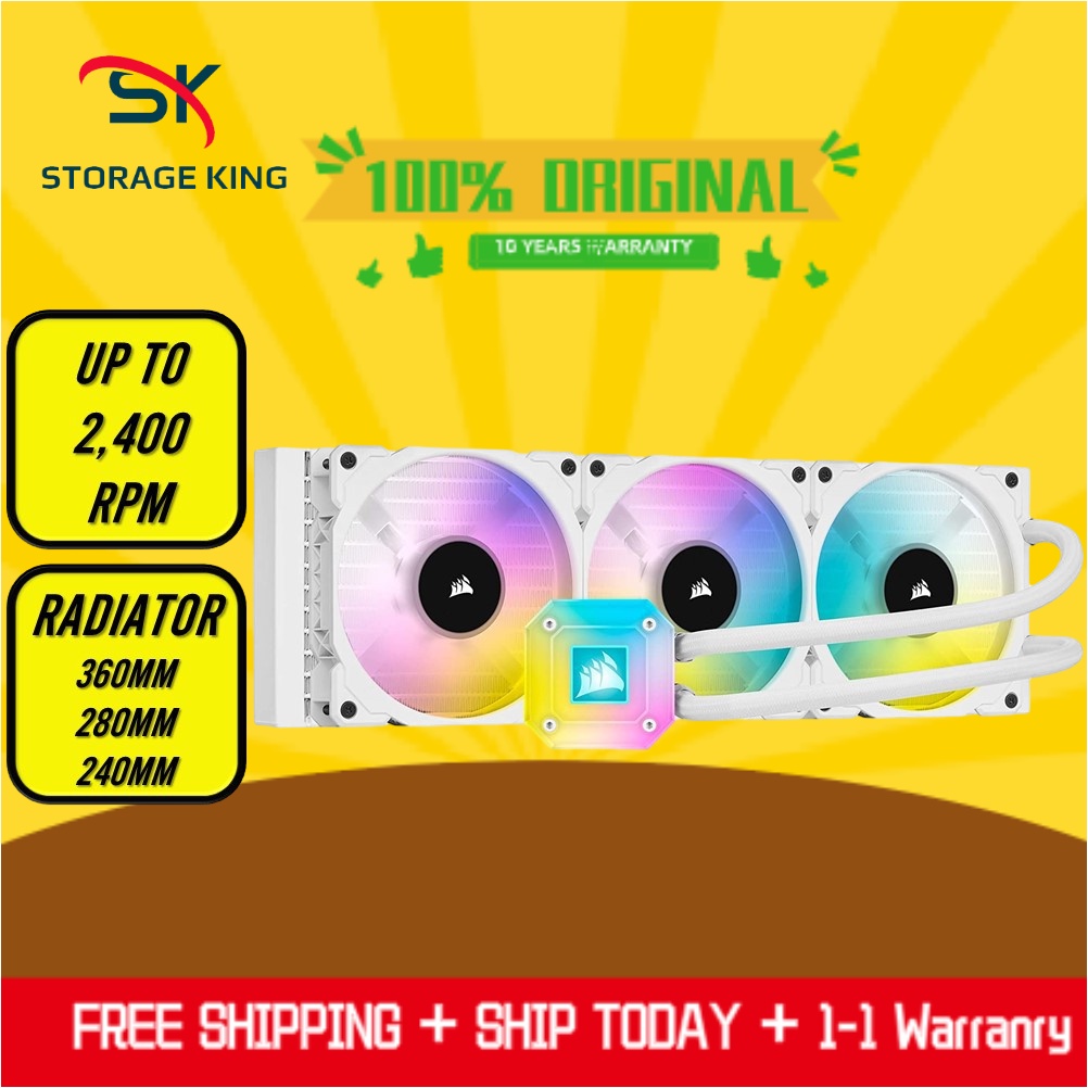 CORSAIR iCUE H170i / H150i / H115i / H100i Elite Capellix RGB Liquid ...