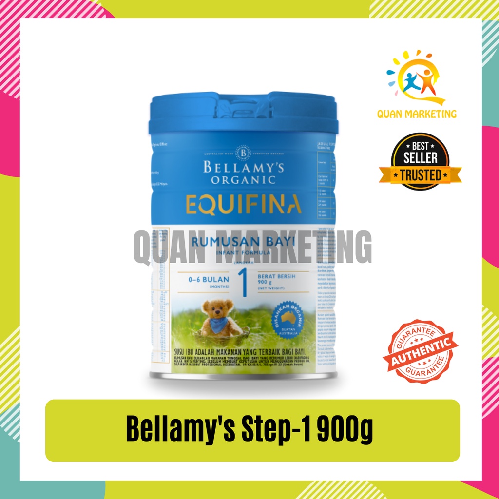 Bellamy's Organic EQUIFINA Step-1 (900g) | Shopee Malaysia