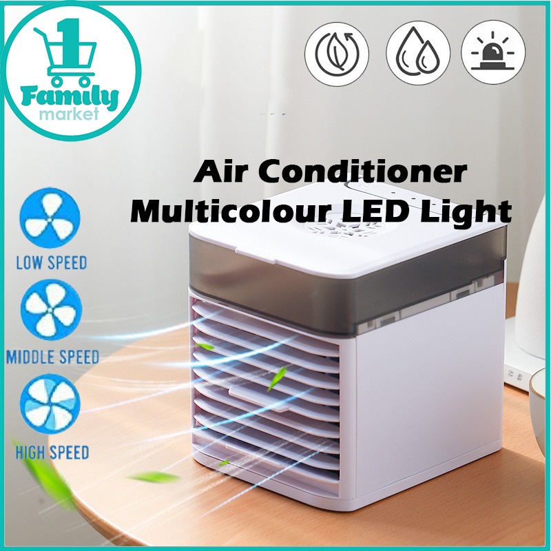 USB Air Mini Air Cond Air Cooler Table Fan Hydro Chill Air Conditioner ...