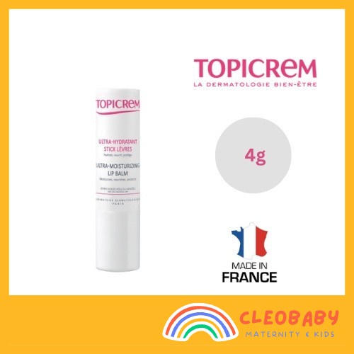 Topicrem Ultra-Moisturizing Lip Balm 4g | Shopee Malaysia