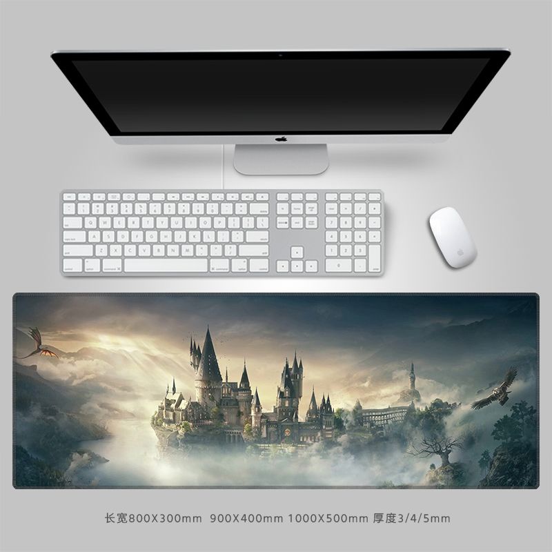 [700 * 300] Harry Potter Oversized Long Mouse Pad Hogwarts Academy Gran ...