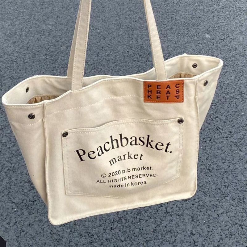 Large Capacity Bag Women's New Fashion Shoulder Women's Bag Canvas All ...