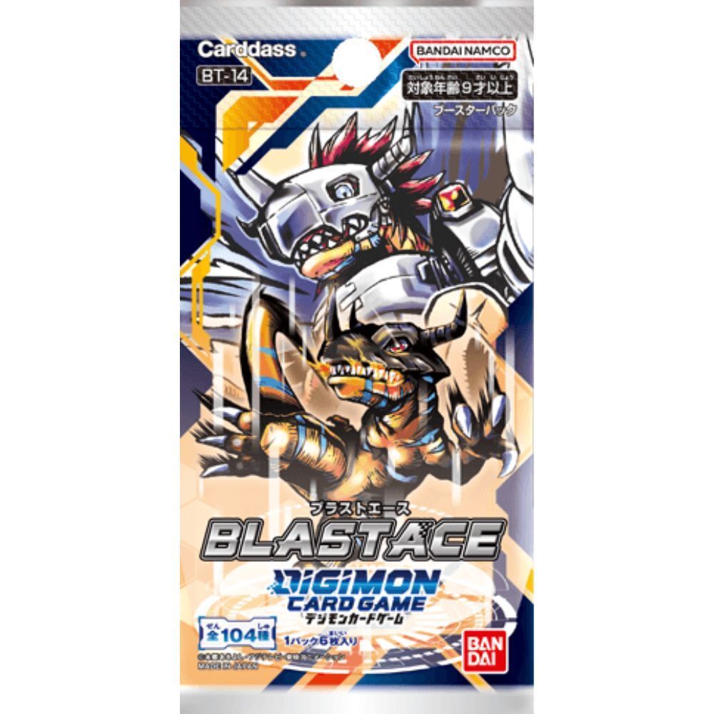 Digimon Card Game BT14 Blast Ace Booster Pack | Shopee Malaysia