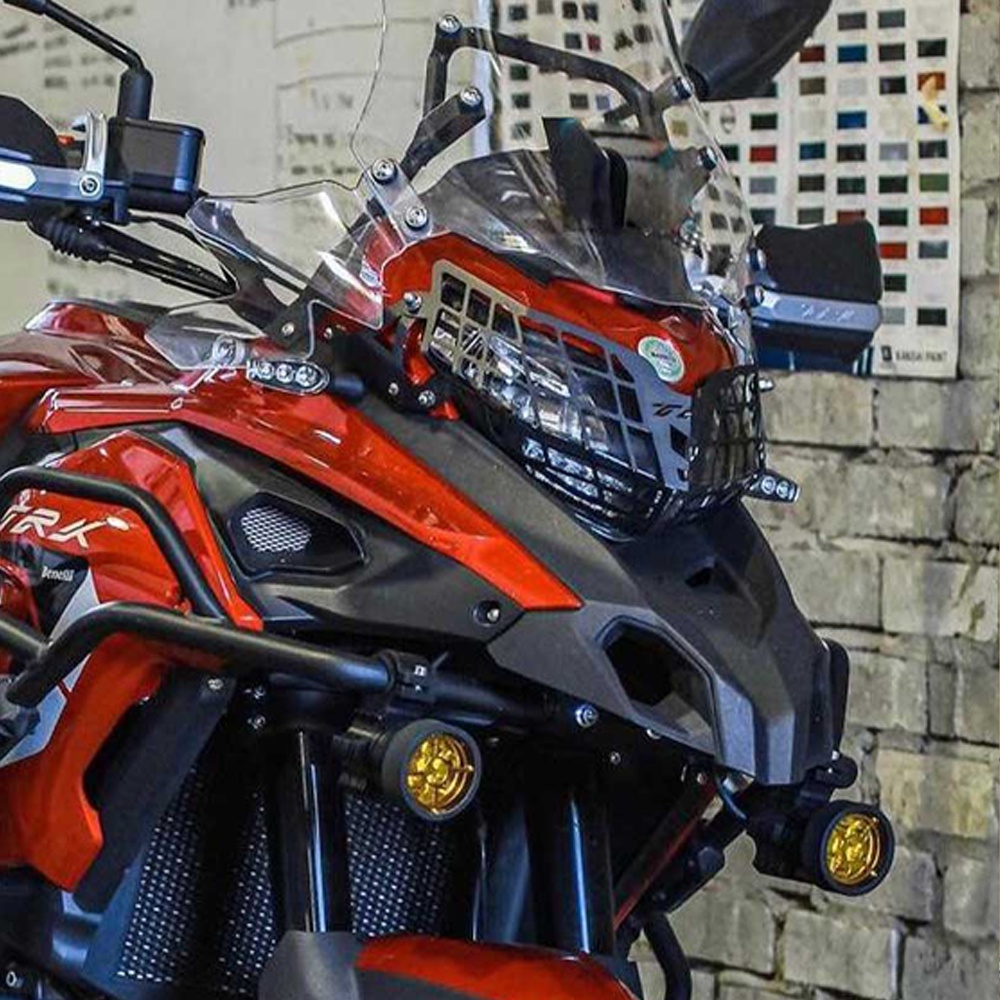 Headlight Guard Protector Cover Protection Grille For Bennlli TRK502X ...