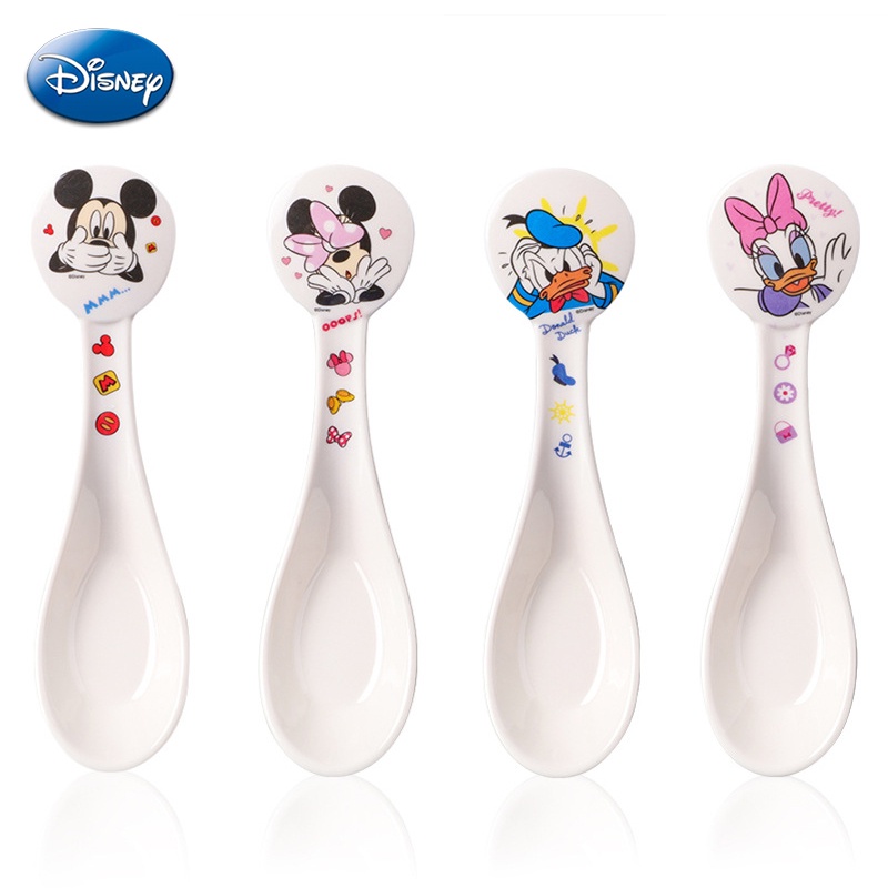 Disney Series Spoon Mickey Minnie Cutlery Children's Rice Spoon Anime ...