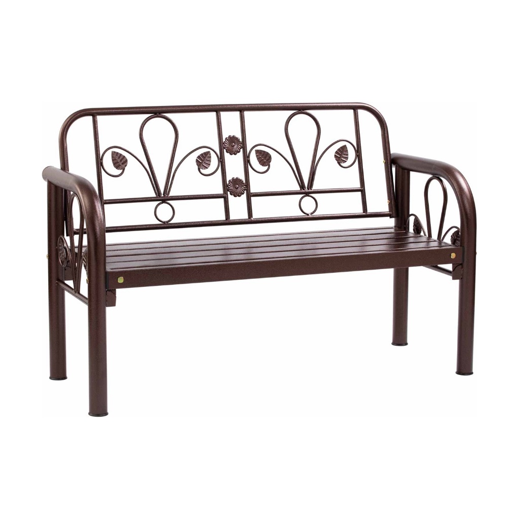 JASMINE 2 Seater Bench Stool Garden Bench Outdoor Bench Metal Bench ...