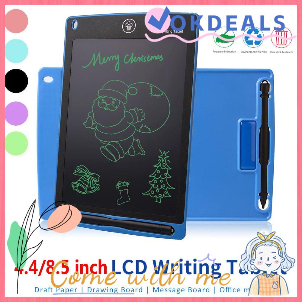 OKDEALS 8.5 Inch LCD Writing Tablet Learning Toys Drawing Pad Kids ...