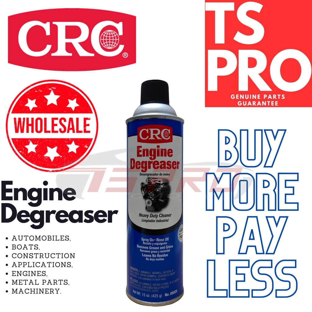 CRC Engine Degreaser Heavy Duty Cleaner Spray 425G 05025 - Suitable for ...
