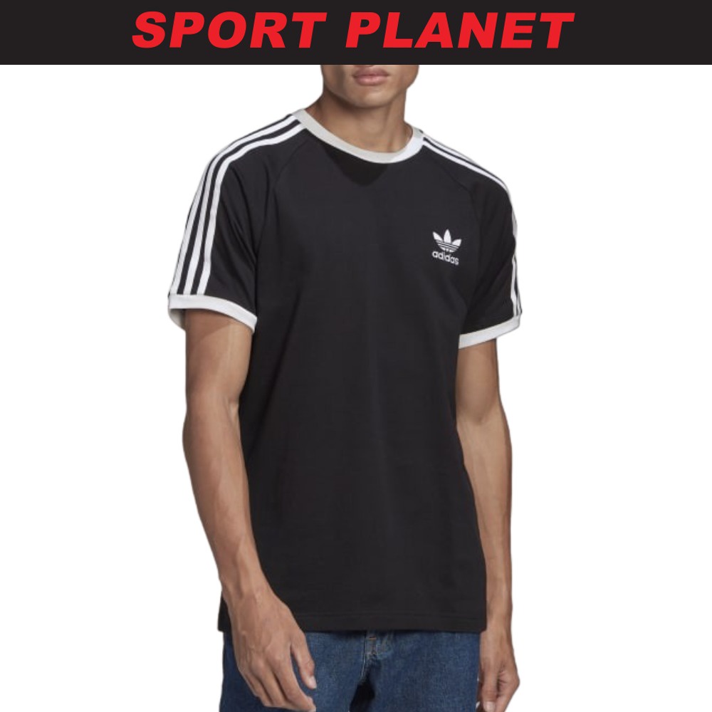 adidas Bunga Men Adicolor Classics 3-Stripes Tee Shirt Baju Lelaki ...