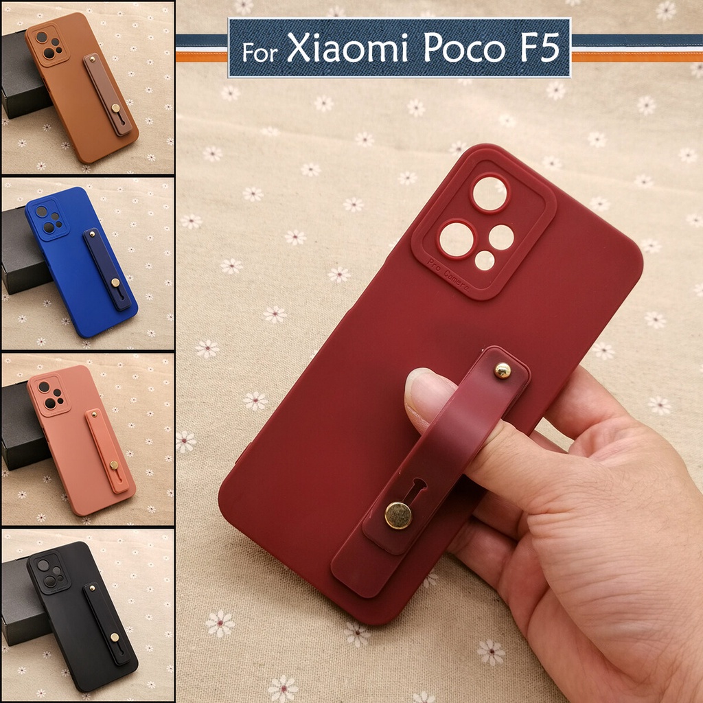 Xiaomi Poco F5 Plain DIY Ring I-Ring Back Silicone Case TPU Soft Cover ...