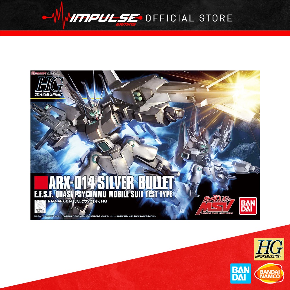 Bandai HGUC 1/144 Silver Bullet 5055755 HG | Shopee Malaysia