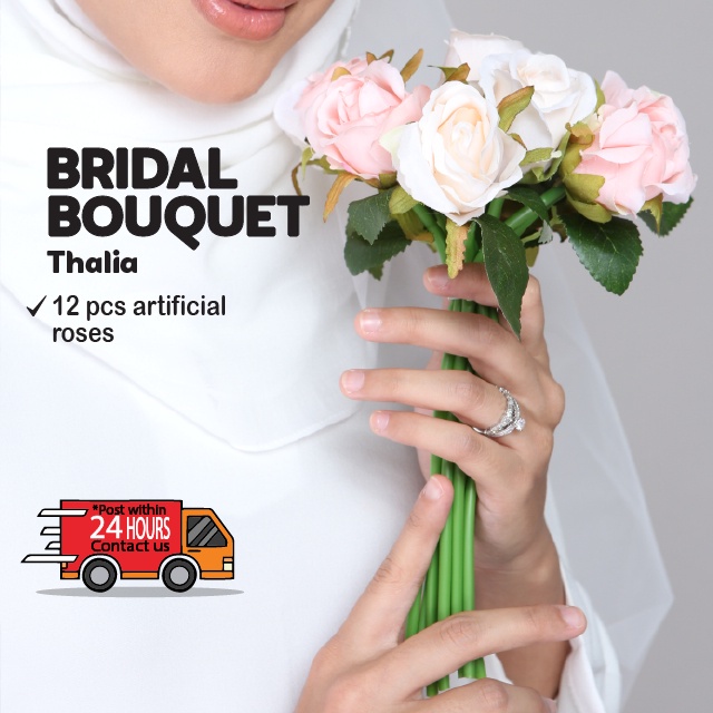 [Hand Bouquet] Bunga Tangan, Hand Bouquet, Bunga Tangan Nikah, Bunga ...