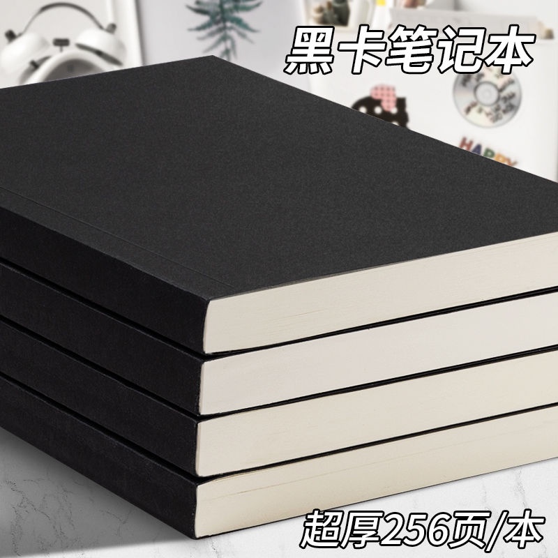 Super Thick A5 Blank Notebook Retro Student Practical Scrapbook ...
