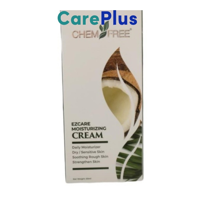 CHEMFREE EZCARE MOISTURIZING CREAM 50ML (EXP: 05/2024) | Shopee Malaysia