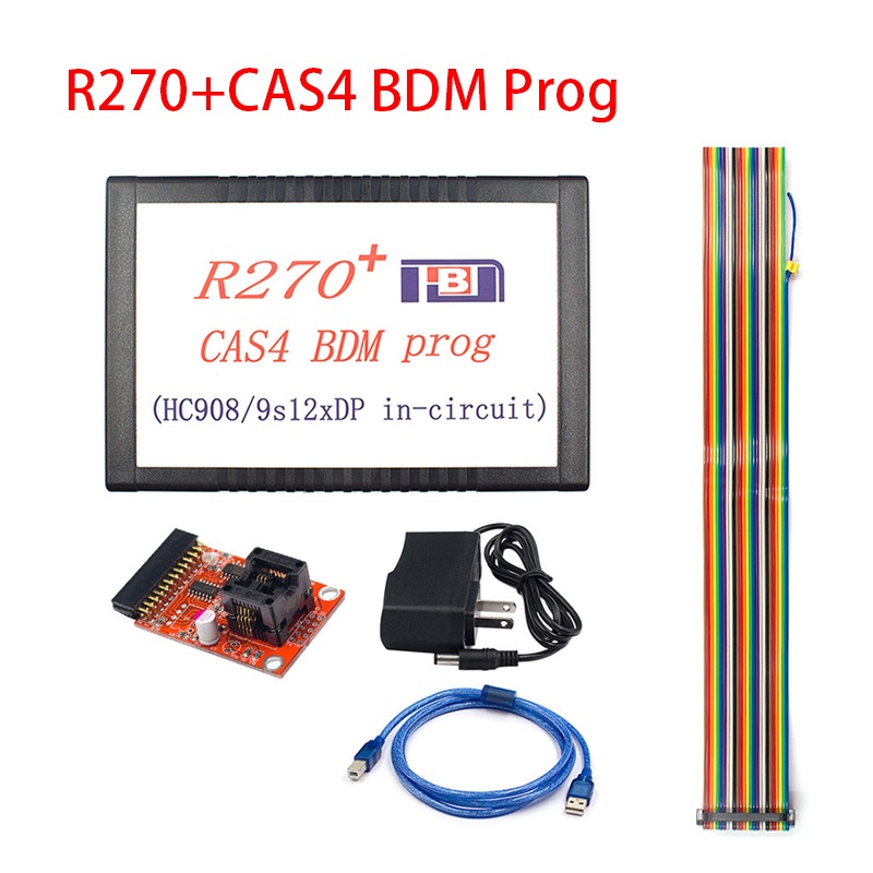 OBD2 Original R270+ AK90 V1.20 Auto CAS4 BDM Programmer R270 CAS4 BDM ...