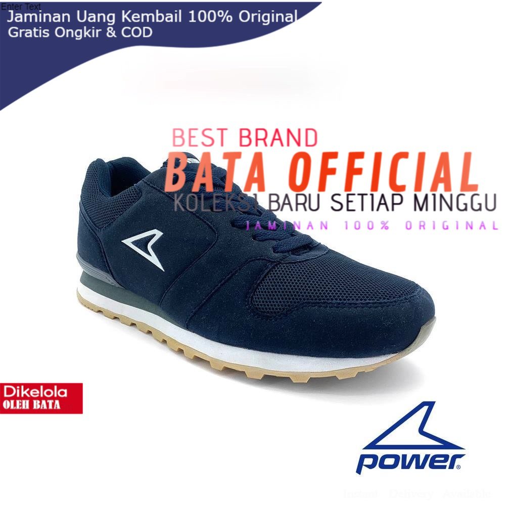 Power Topaz Blue Men's Sneaker Shoes - 8289170 | Shopee Malaysia