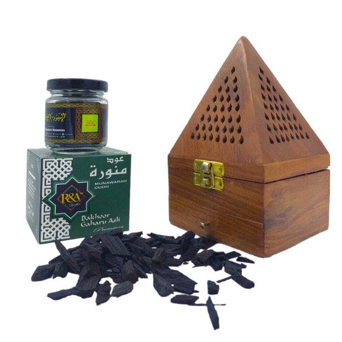 Bakhoor Agarwood R&A 33 Gram Set Bakhoor Premium Gharuwood Special ...