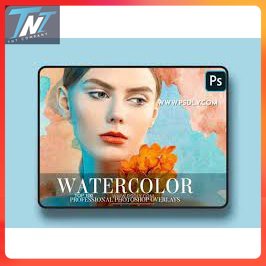 CreativeMarket – Watercolor Overlays Photoshop[windows] | Shopee Malaysia