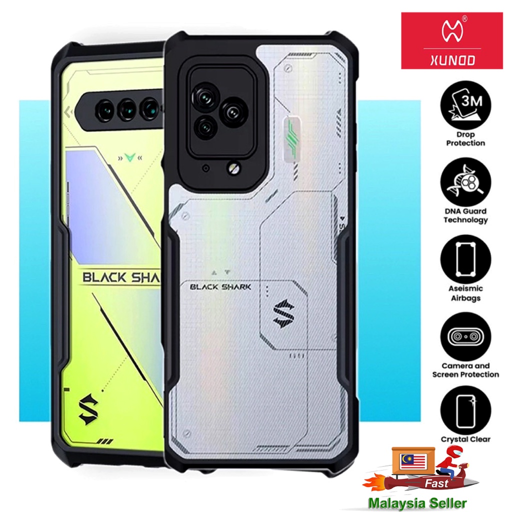 Black Shark 5 / 5 Pro / 5 RS / 4 / 4 Pro XUNDD Shockproof Protection ...