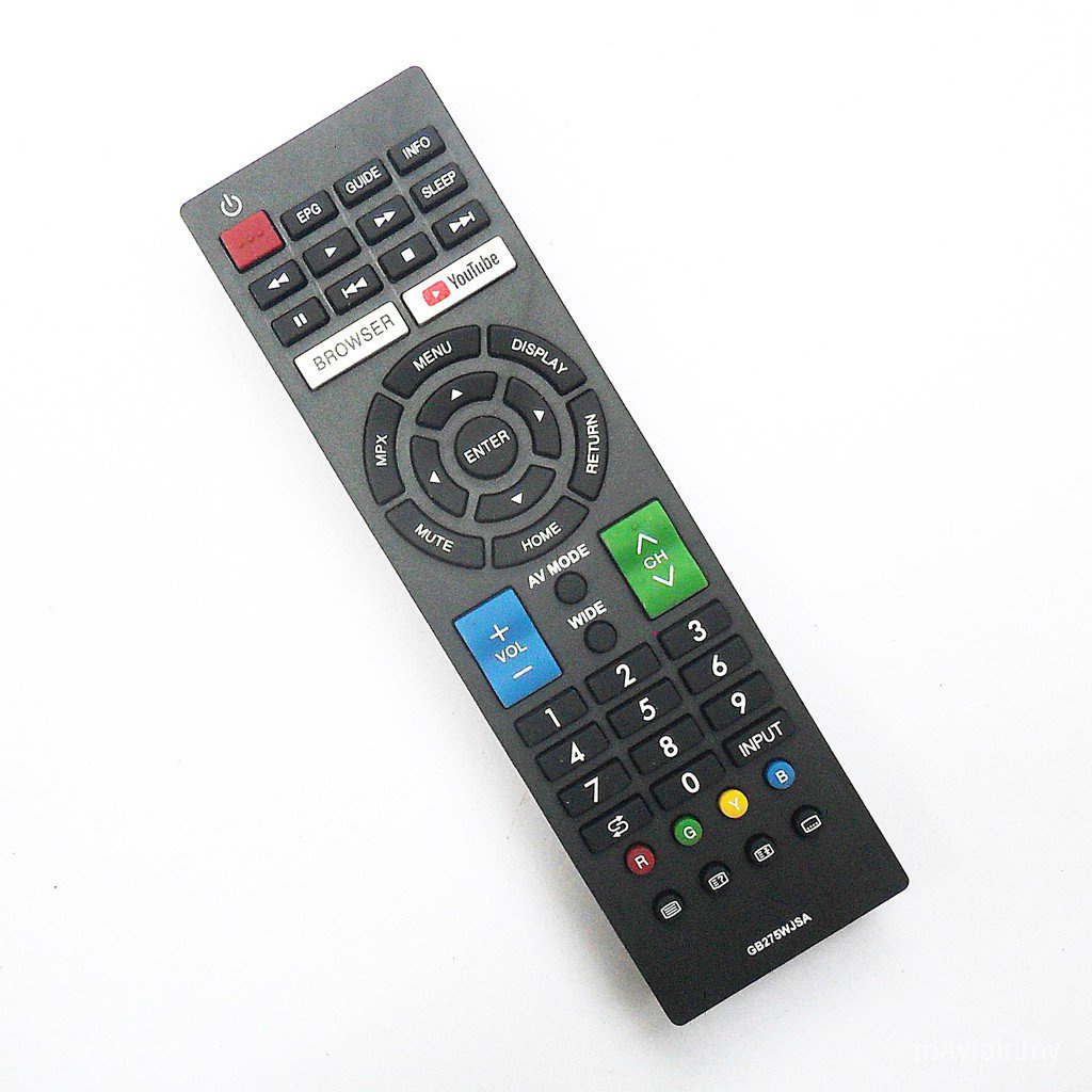 The remote control is compatible with Sharp Aquos TV code gb275wjsa ...
