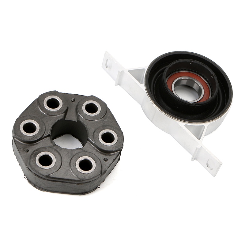 1 Set Car Driveshaft Center Support Bearing Flex Joint Disc Kit For BMW ...