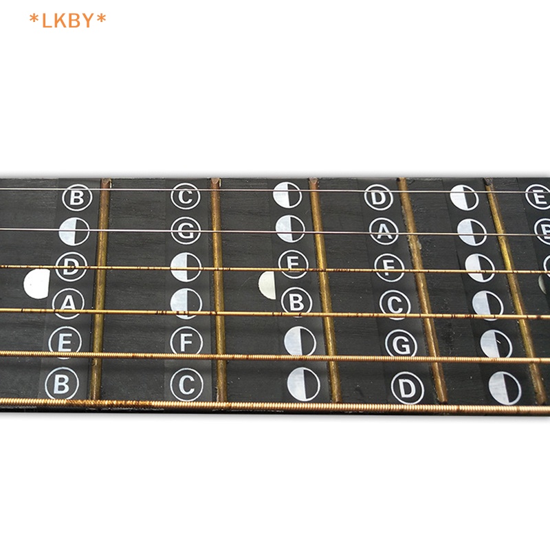 Luckybabys> Guitar Fretboard Notes Map Labels Stickers Fingerboard for ...