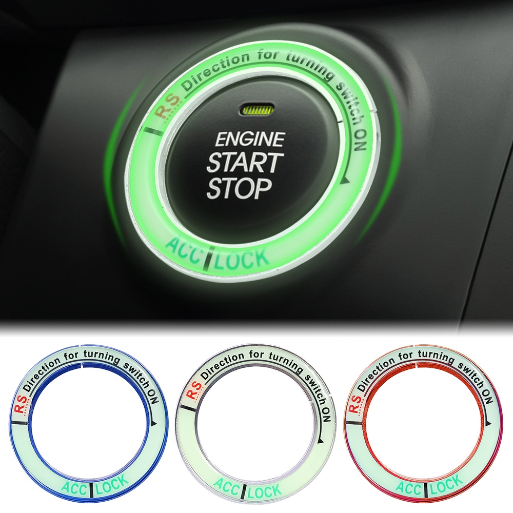 DIY Night Glowing Self Adhesive Decoration / Universal Car One Key ...